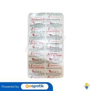 Jual DOXICOR 50 MG STRIP 10 KAPLET - Jakarta Barat - Apotek A.K.A Farma ...