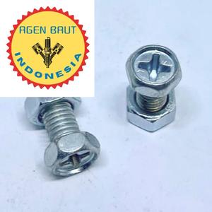 Jual Baut Aki Basah Bulat 5x10 Set Mur - Kota Bekasi - AGEN BAUT ...