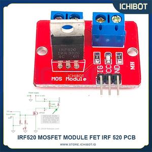 Jual IRF520 Mosfet Module FET IRF 520 PCB Driver Motor - Kab. Sleman ...