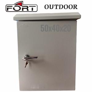 Jual FORT Box Panel Metal Model Topi 50x40x20 cm IP55 (PREMIUM) Outdoor ...
