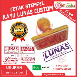 Jual Cetak Stempel Kayu | Cetak Cap Lunas Gagang Kayu | Stempel Kayu ...