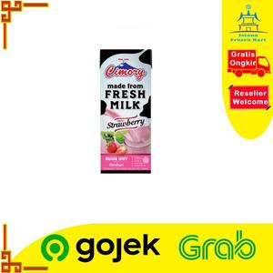 Jual Cimory Susu Segar Rasa Strawberry 250 ML - UHT Fresh Milk ...
