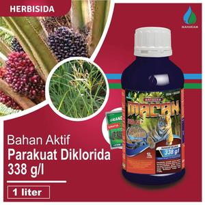 Jual Mahakam Cap Macan 338 SL 1 liter - Herbisida Pestisida - Pembasmi ...