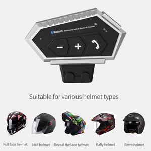 Jual Helm Motor, Bluetooth 5.0 Earphone Bt-12 Sepeda Motor Tanpa Kabel ...