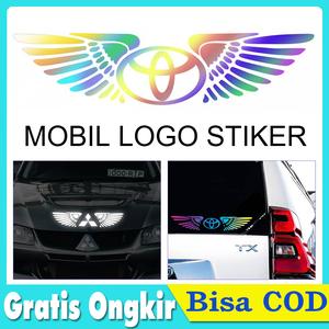 Jual Emblem Wings Mobil Logo Stiker Sayap Malaikat Laser Sticker ...