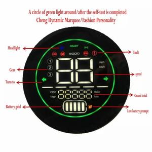 Jual NEW DISPLAY SPEEDOMETER BULAT LED SEPEDA LISTRIK MOTOR LISTRIK 48V ...