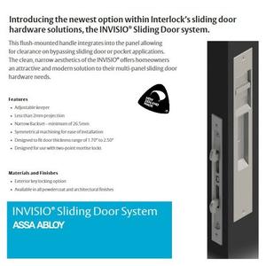 Jual INTERLOCK ASSA ABLOY INVISIO FLUSH PULL HANDLE SLIDING DOOR PREMI Best - Kota Bandung ...