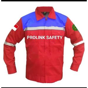Jual Seragam Safety Merah Biru Kancing - Jakarta Utara - Greenwich ...