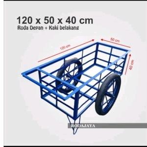 Jual READY! Roda 120 cm Gerobak rangka besi | roda dua & roda tiga ...