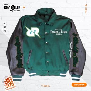 Jual Jaket Varsity Attack On Titan Rrq Evos Alter Ego Onic Esport Big ...