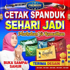 Jual Cetak Spanduk Banner High Quality - Flexy 300 Gsm - Jakarta Barat ...
