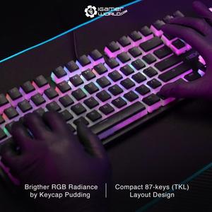 Jual REXUS LEGIONARE MX9P / MX9 PUDDING TKL MECHANICAL GAMING KEYBOARD ...