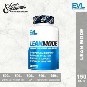 Jual Evolution Nutrition Lean Mode 150 caps evl lean mode 150caps fat ...
