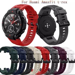 Jual asli tali jam - strap amazfit t-rex pro - replacement trex tali ...