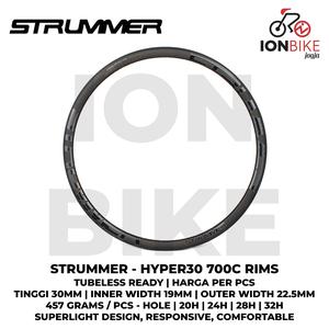 Jual Velg Rim Rims Strummer 29 Inch Hyper 30 20 Hole 20H Tubeless Alloy ...