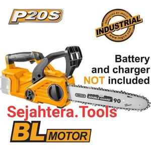 Jual INGCO CGSLI20128 CORDLESS BRUSHLESS MESIN GERGAJI KAYU LISTRIK ...