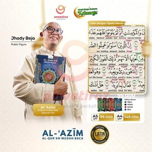 Jual Al Quran Latin Rasm Utsmani Al Azim A4 Besar Tajwid Warna Terjemah 📑 - Jakarta Pusat ...