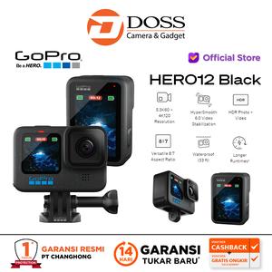 Promo GoPro Hero 12 Black GoPro Hero12 Go Pro Action Camera Cicil 0% 3x ...