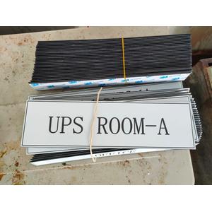 Jual Label Nama Panel Listrik Ekspress cepat murah langsung dicetak ...