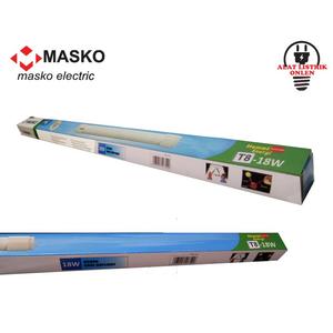 Jual PREMIUM Lampu TL Neon T8 Plastik LED 18W 120cm Tube Putih 6500K ...