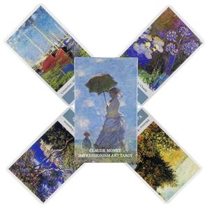 Jual Claude Monet Impressionism Art Tarot Cards A 80 Deck Oracle Engli ...