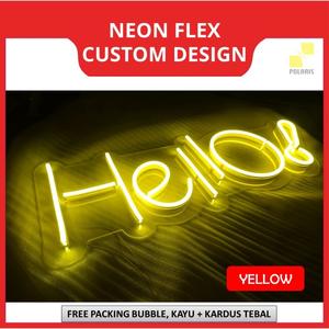 Jual PREMIUM NEON FLEX LAMPU HIAS CUSTOM NAMA-NEON SIGN LAMPU CAFE ...