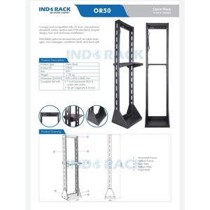 Jual [Original] Open Rack 19" 50U / Merk Indorack - Jakarta Timur ...
