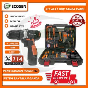 Jual ECOSEN Portable Multifungsi Alat Bor Listrik Set / Hand Tool Set ...