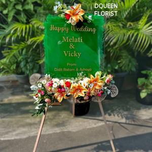 Jual BUNGA PAPAN AKRILIK 2510 SELAMAT / CONGRATULATION / HAPPY BIRTHDAY ...