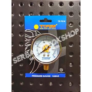 Jual Tora 16 Bar Pressure Gauge Amper Ampere Meteran Angin Kompresor ...