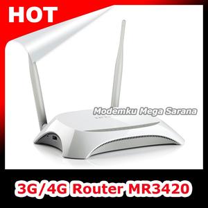 Jual [ Original] 3G/4G Router Tp-Link Tl-Mr3420 | Colok Modem Jadi ...