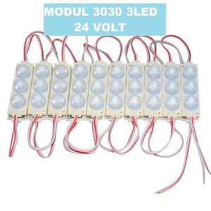 Jual Modul LED 3030 3LED Injeksi DC24V 3W Waterproof IP65 24 Volt 20pcs ...
