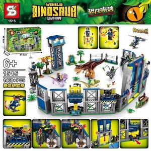 Jual SY1515 Dinosaurus Carnotaurus Base Camp Jurassic Brick - Kota ...