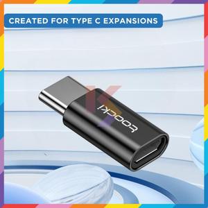Jual OTG USB Micro to Type C 2.0 Adapter Converter Safe Transmission ...
