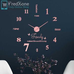 Promo Jam Dinding Besar DIY Aestethic 100cm Giant Wall Clock Eva Besi ...