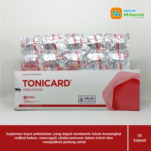Jual Tonicard Strip Isi 10 Kapsul / Memelihara Kesehatan Jantung ...