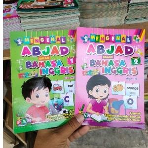 Jual PAKET 2 BUKU MENGENAL ABJAD DALAM BAHASA INGGRIS JILID 1 DAN 2 ...