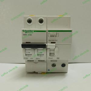 Jual MCB schneider iC65N 2P 20A + VIGI iC65 ELE Best - Kota Surabaya ...