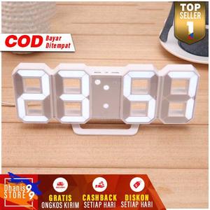 Jual Jam Meja Digital Dekorasi Rumah LED Clock Pajangan Jam Duduk Meja ...