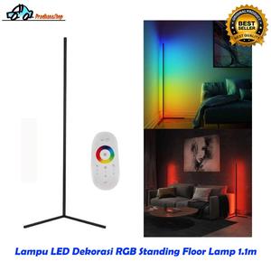 Jual Lampu Lantai Berdiri Sudut Hias Led Standing Corner RGB 1.1 m Best ...