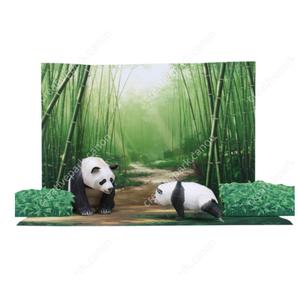 Jual HUTAN BAMBU PANDA PAPERCRAFT MINIATUR - HUTAN BAMBU - Jakarta ...