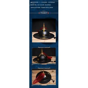 Jual Fish Hat Jinyiwei Hat Flying Fish Suit Bamboo Hat Helmet Hanfu ...