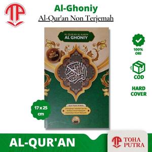Jual Alquran AL GHONIY 17X25 cm MENARA KUDUS terjemah tanpa tajwid ...