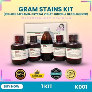 Jual Gram Stain Kit - Pewarnaan Mikrobiologi, 1 kit - Kab. Bogor ...