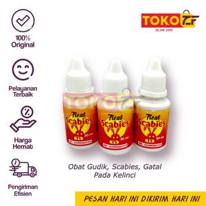 Jual [TREAT SCABIES] Obat Scabies Gudik Gatal Korengan Pada Kelinci ...