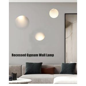 Jual ' Modern Recessed Led Wall Lamp Borderless Gypsum Hidden Wall ...