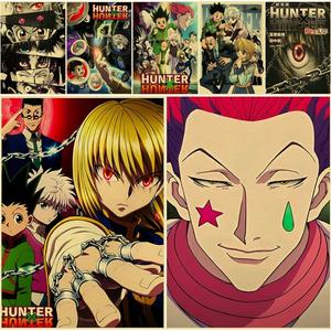 Jual Hunter X Hunter Posters Manga Anime Retro Poster Hisoka Kraft Pap ...