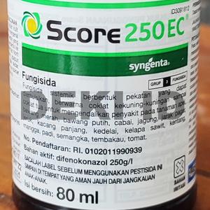 Jual Fungisida Score 250 Ec Plus Zpt 80 Ml Pestisida Sistemik Obat ...