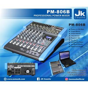 Jual Power Mixer PM-806B JK Coustic Power Mixer 8 Channel - Kota Malang ...