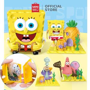 Jual Miniso X Spongebob Squarepants Product Blind Box Blok Bangunan ...